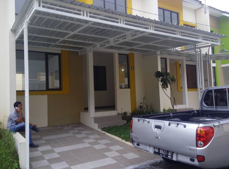 INSPIRASI..!! Inilah 42 Model Kanopi Garasi Rumah Minimalis Terbaru ...