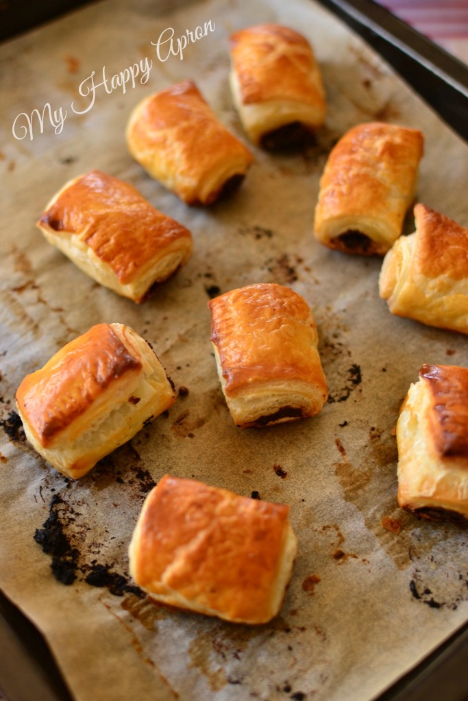 My Happy Apron: Pain au Chocolat (Chocolate Puff Pastry)