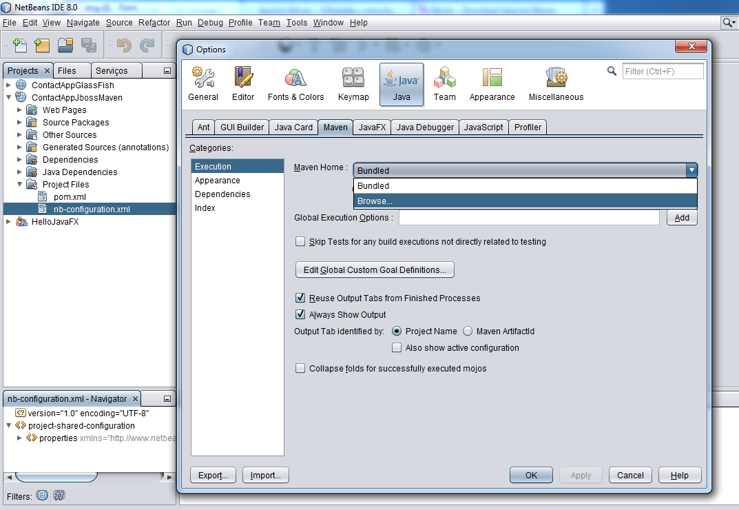 Java na Veia: Maven + Netbeans