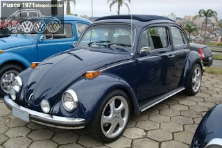 FUSCA 1971: No Estilo "German Look"