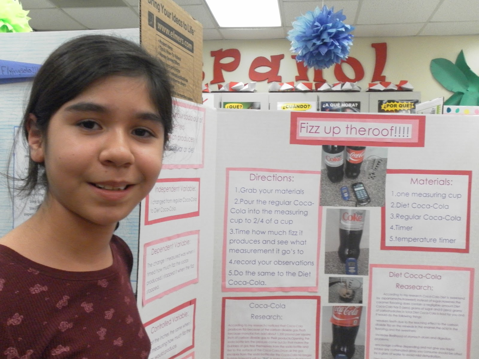 4th GRADE DUAL LANGUAGE TOUCANS: OUR CLASS SCIENCE FAIR WINNERS!!!