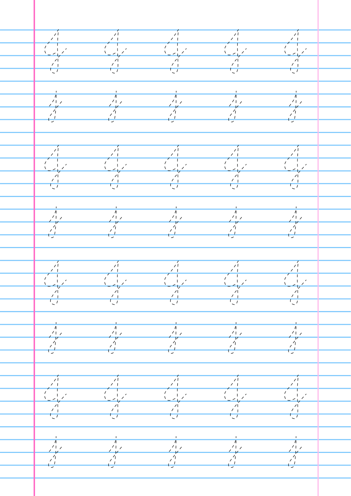 Activity letter J dotted to cover | to print