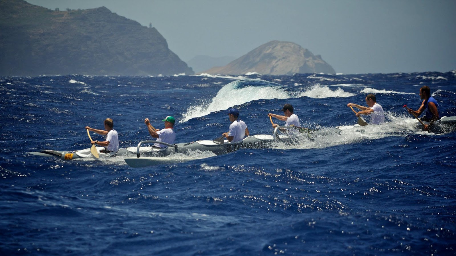 Surfski et Vaa à Huahine: mai 2012