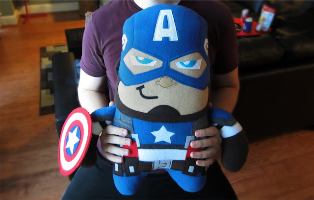 Channel Changers: Captain America Plushie