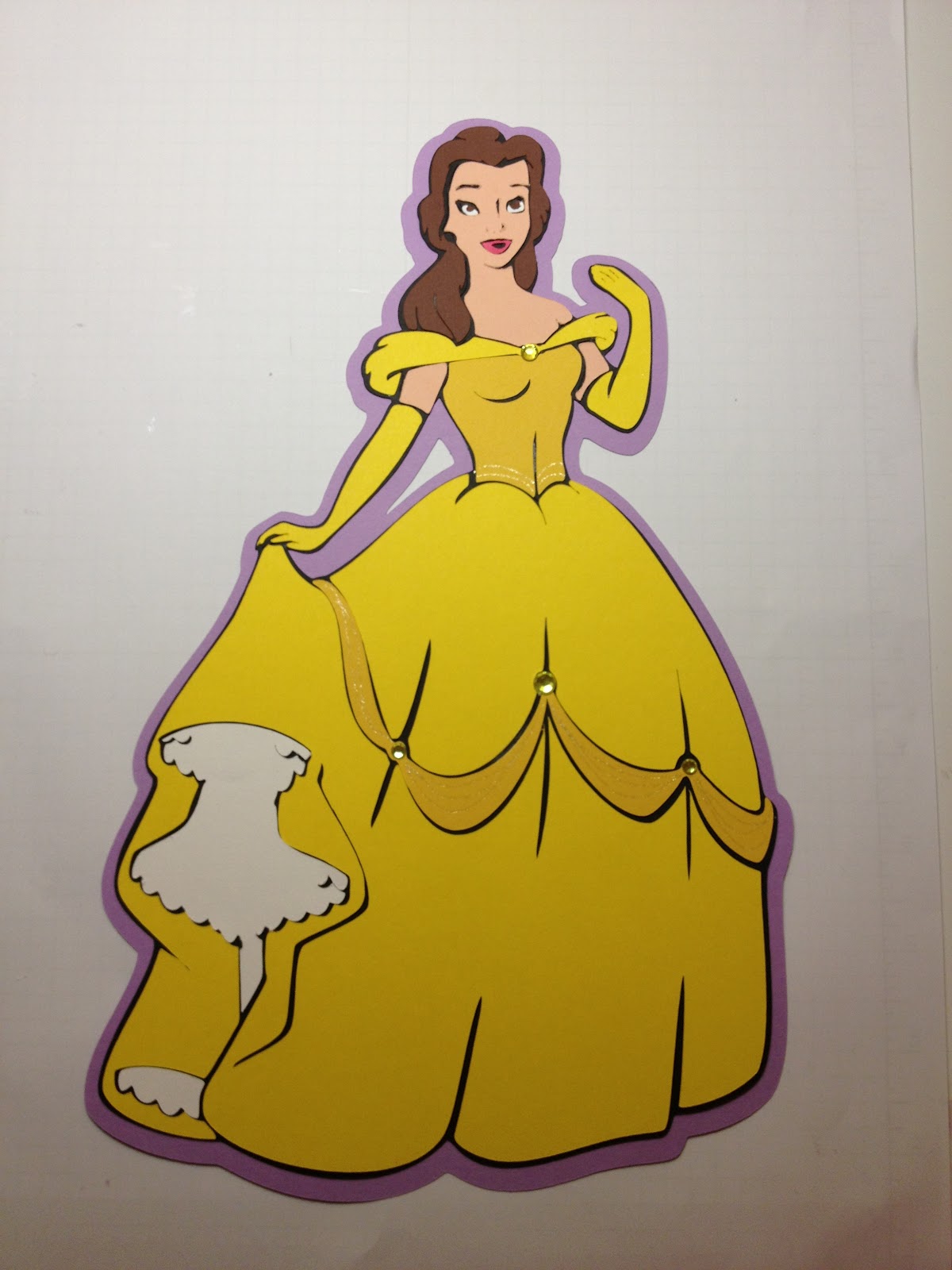 Crafts with Roxy: Disney Cricut Princess Decorations
