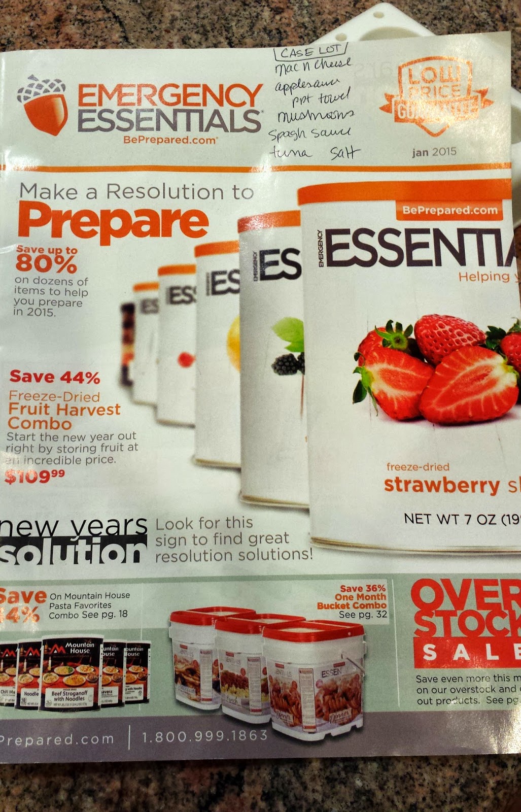 PREPARE TODAY: Shopping With Emergency Essentials