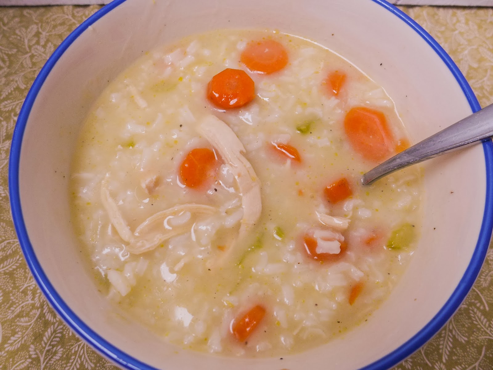 Dimples & Delights: Chicken Rice Soup