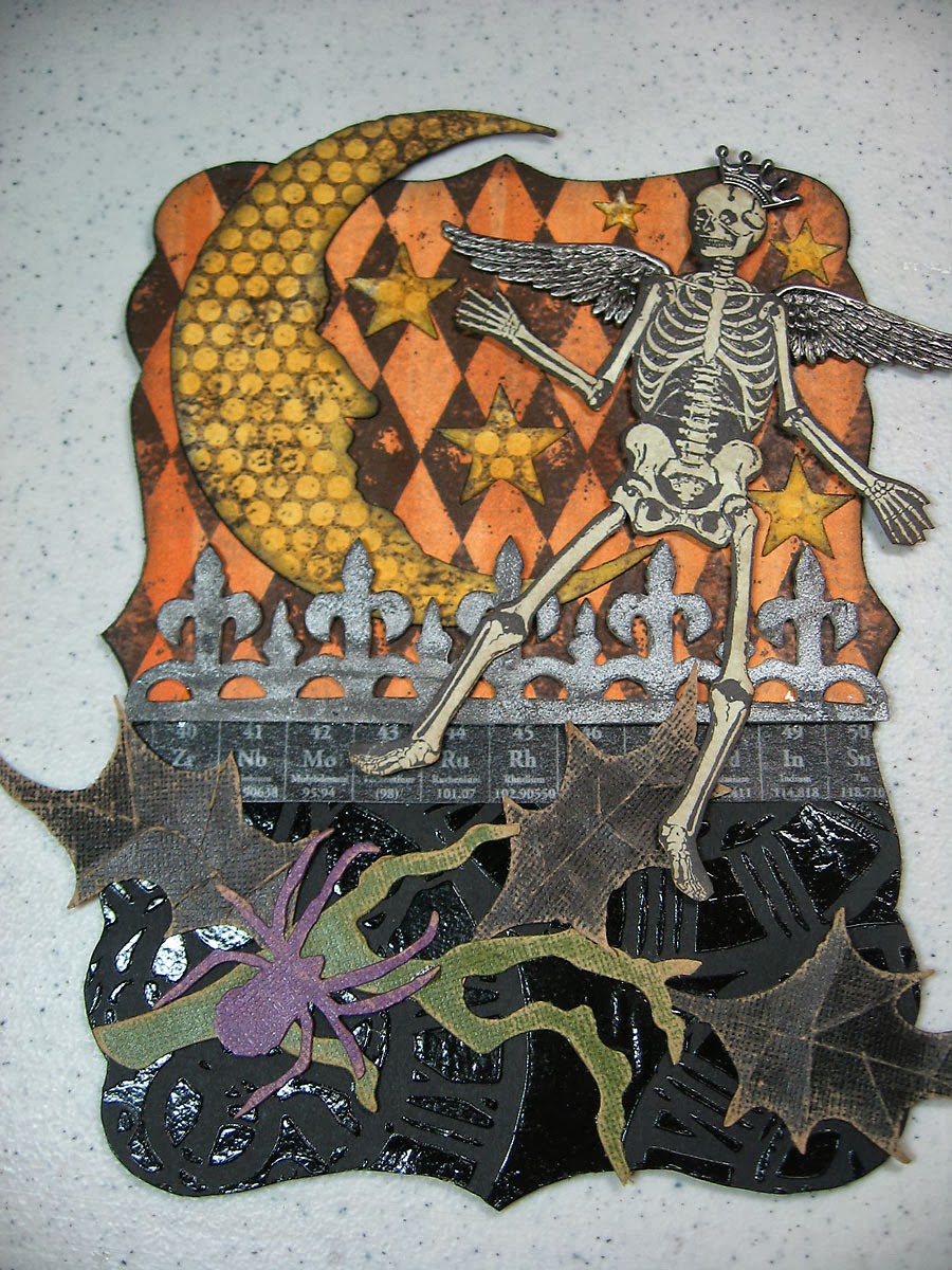 Annette's Creative Journey: Halloween Wall Hanging