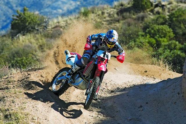 XR650R (Big Red Pig) Ownership: Rare Johnny Campbell pics aboard the 1x ...