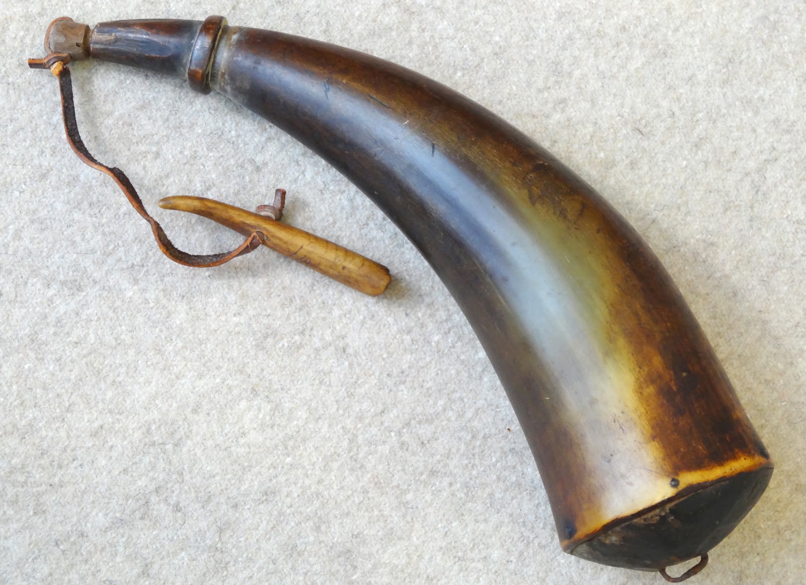 Contemporary Makers: Antique Powder Horn with Measure