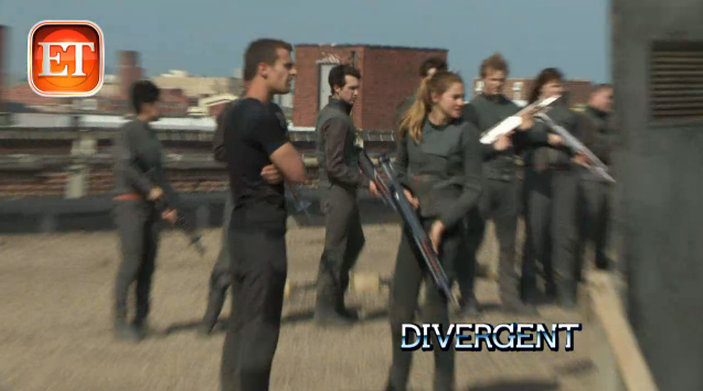 The Divergent Life: FIRST LOOK VIDEO: Entertainment Tonight on the Set ...