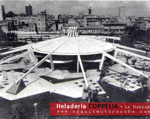 ARQUITECTURA CUBA: Heladería COPPELIA, 1966