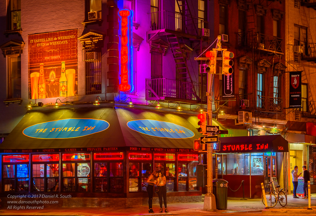 Light Happens: Stumble Inn on a Saturday Night