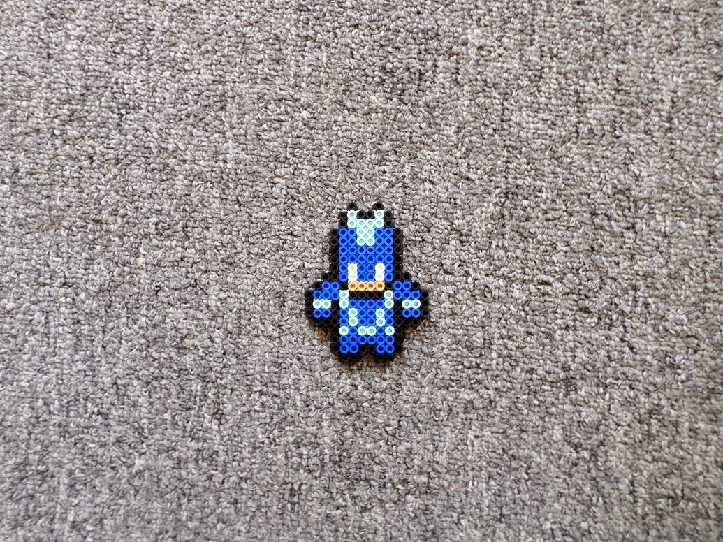 Long Black Fingers : Mister Miracle, Big Barda, Black Bolt Perler Beads