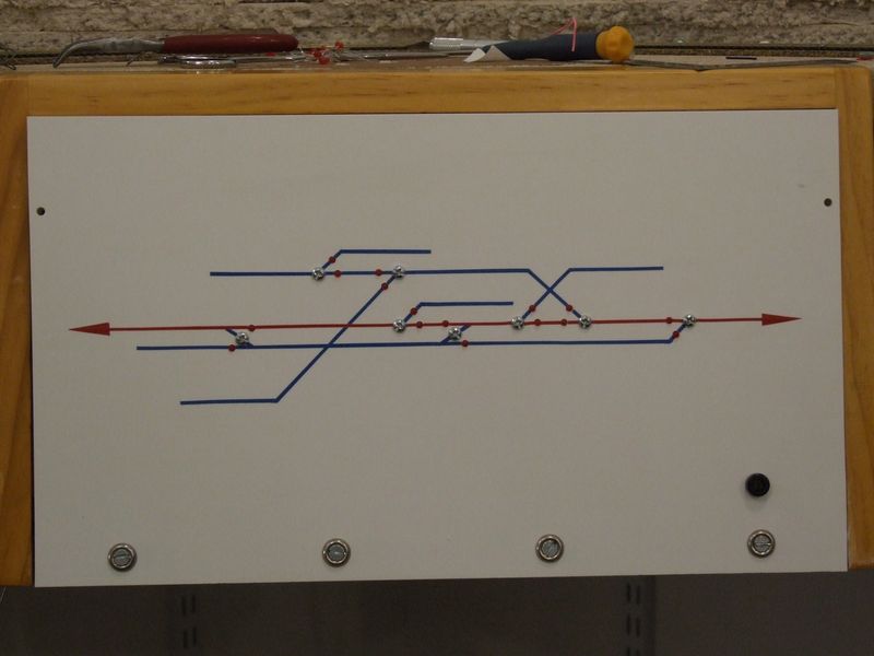 Texas & Pacific - Bonham Division in N Scale: Control Panel