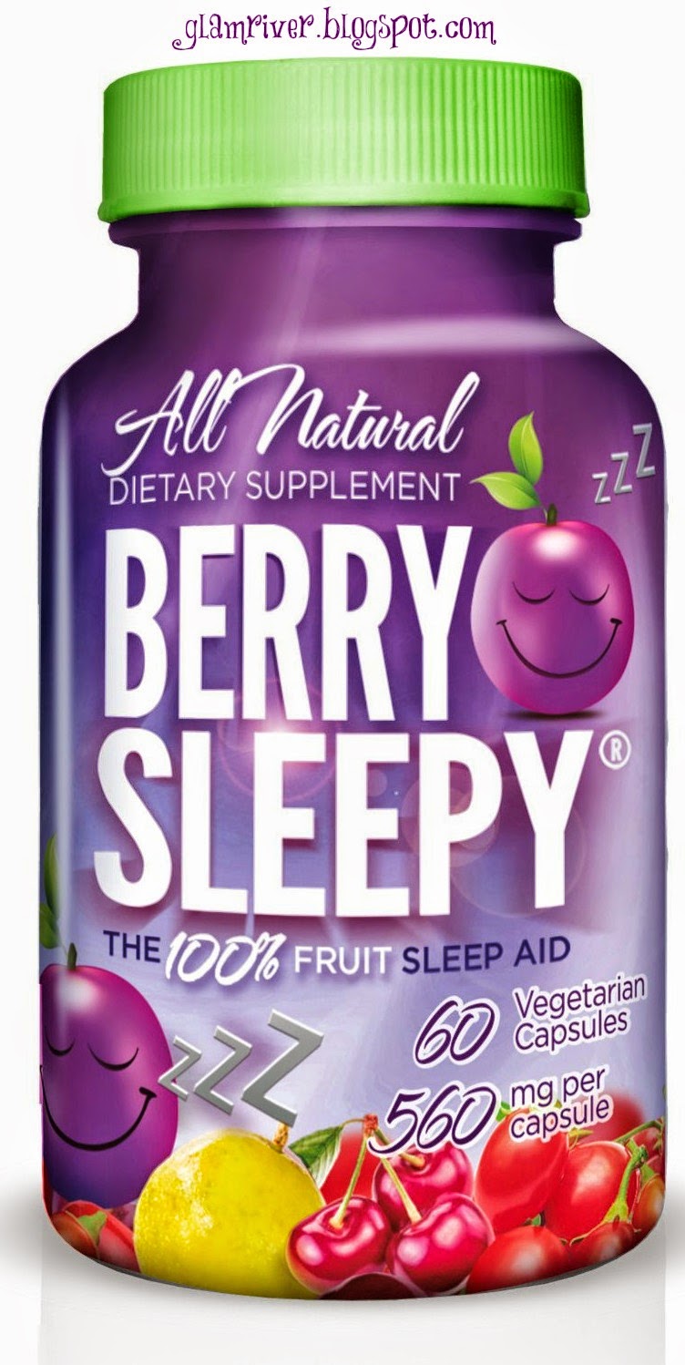 GlamRiver: Berry Sleepy - The 100% Fruit Sleep Aid Review + Giveaway
