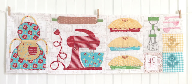 Bee In My Bonnet: Let's Bake Sew Along - Week Three!!