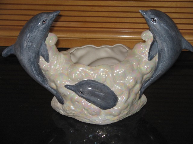 The Bisqueware Barn Blog: Ready To Paint Dolphin Vase Ceramic Bisque
