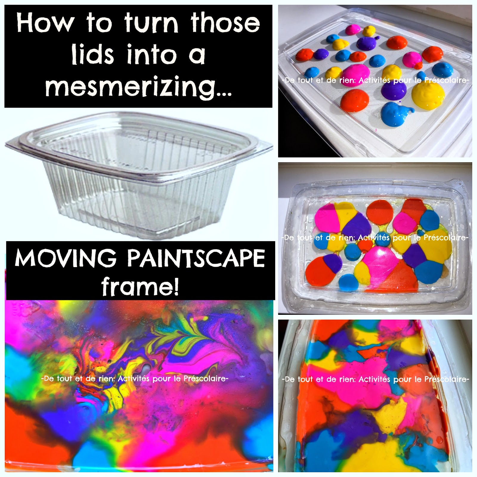 De tout et de rien: Activités pour le Préscolaire: Paintscape moving ...