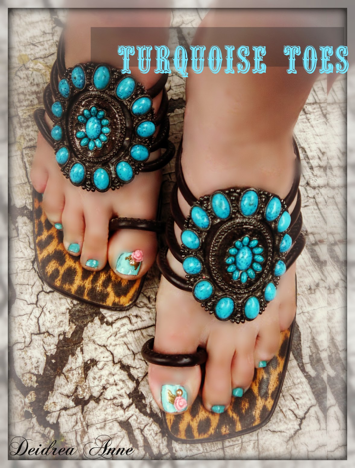 Suzy Homefaker: Turquoise Toes