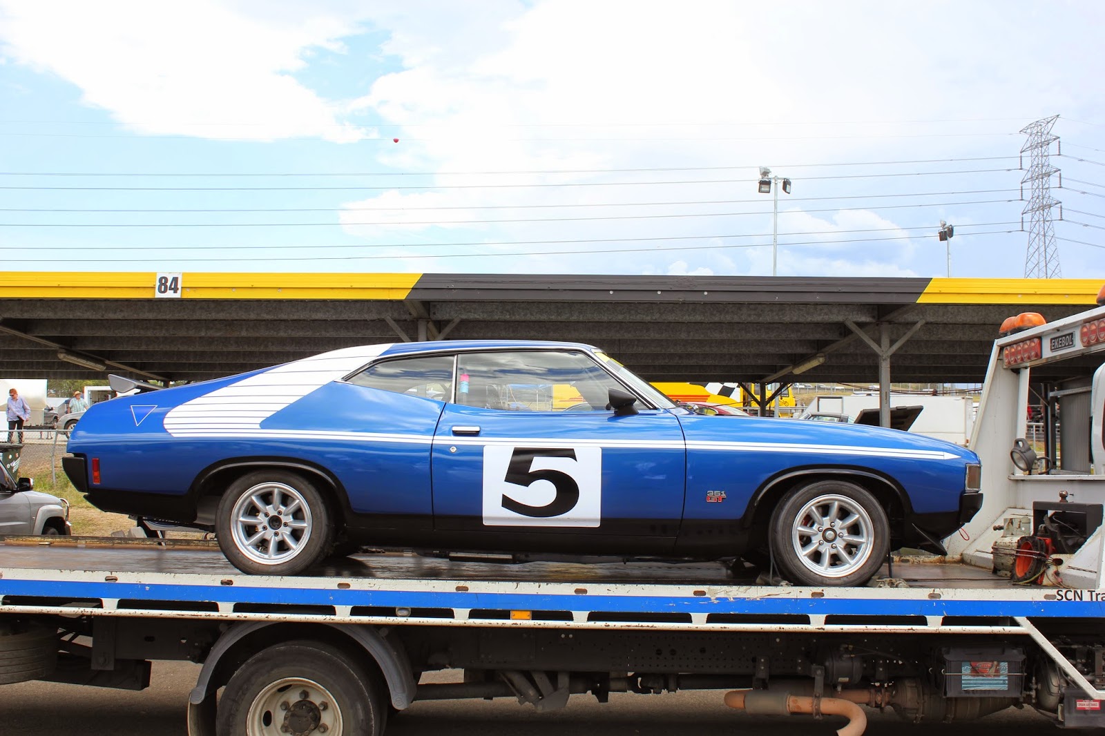 Aussie Old Parked Cars: 1973 Ford XA Falcon GT 351 Hardtop Race Car