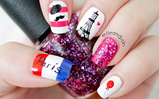 Paris Inspired Nail Art Ideas: Fall in Love!
