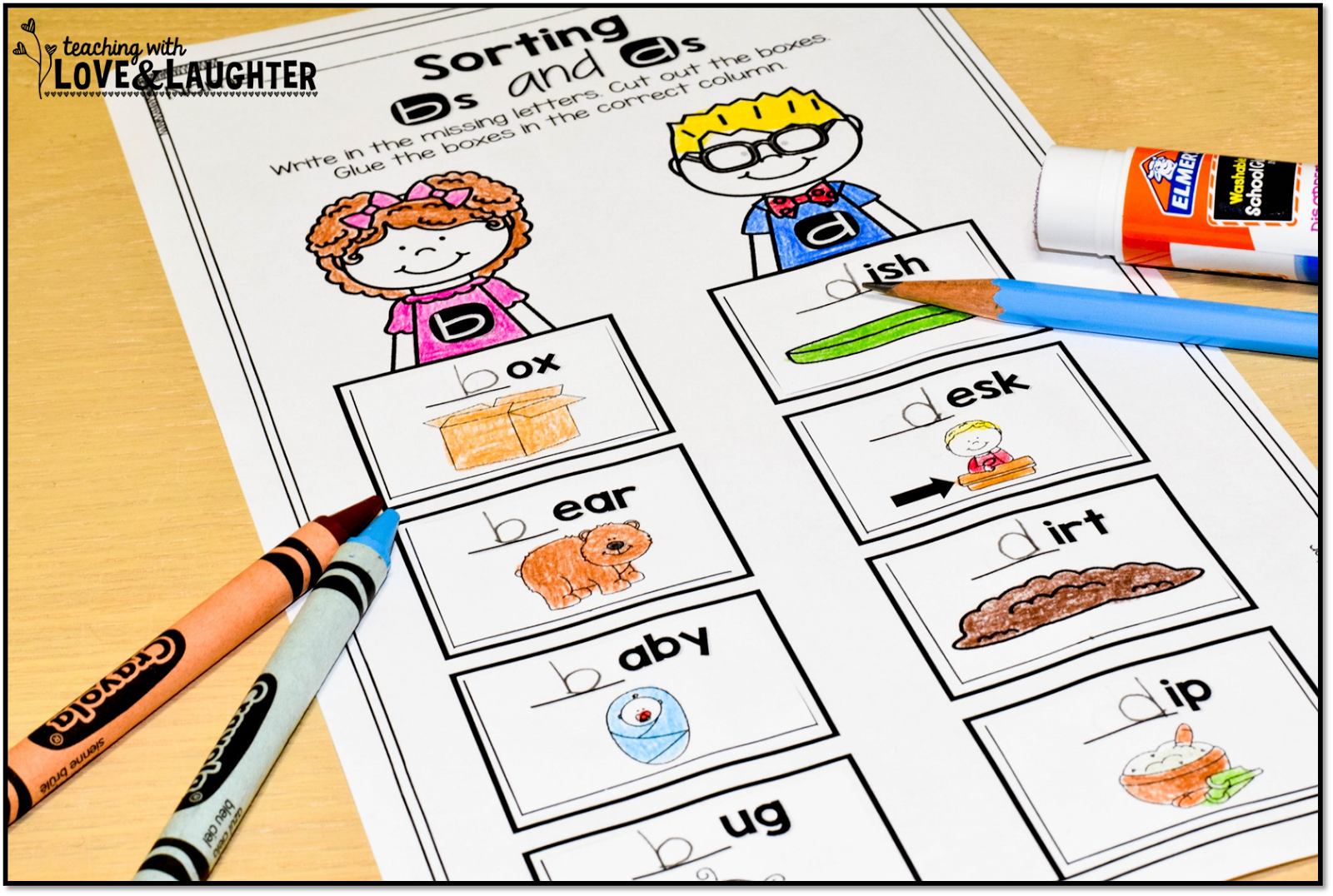 Teaching With Love and Laughter: Mind your bs and ds