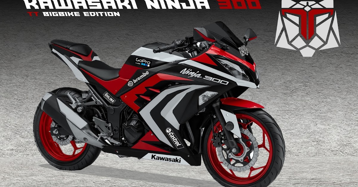 TT BIGBIKE DESIGN: DESIGN COCEPT OF COLOR PATTERNS KAWASAKI NINJA300 #1