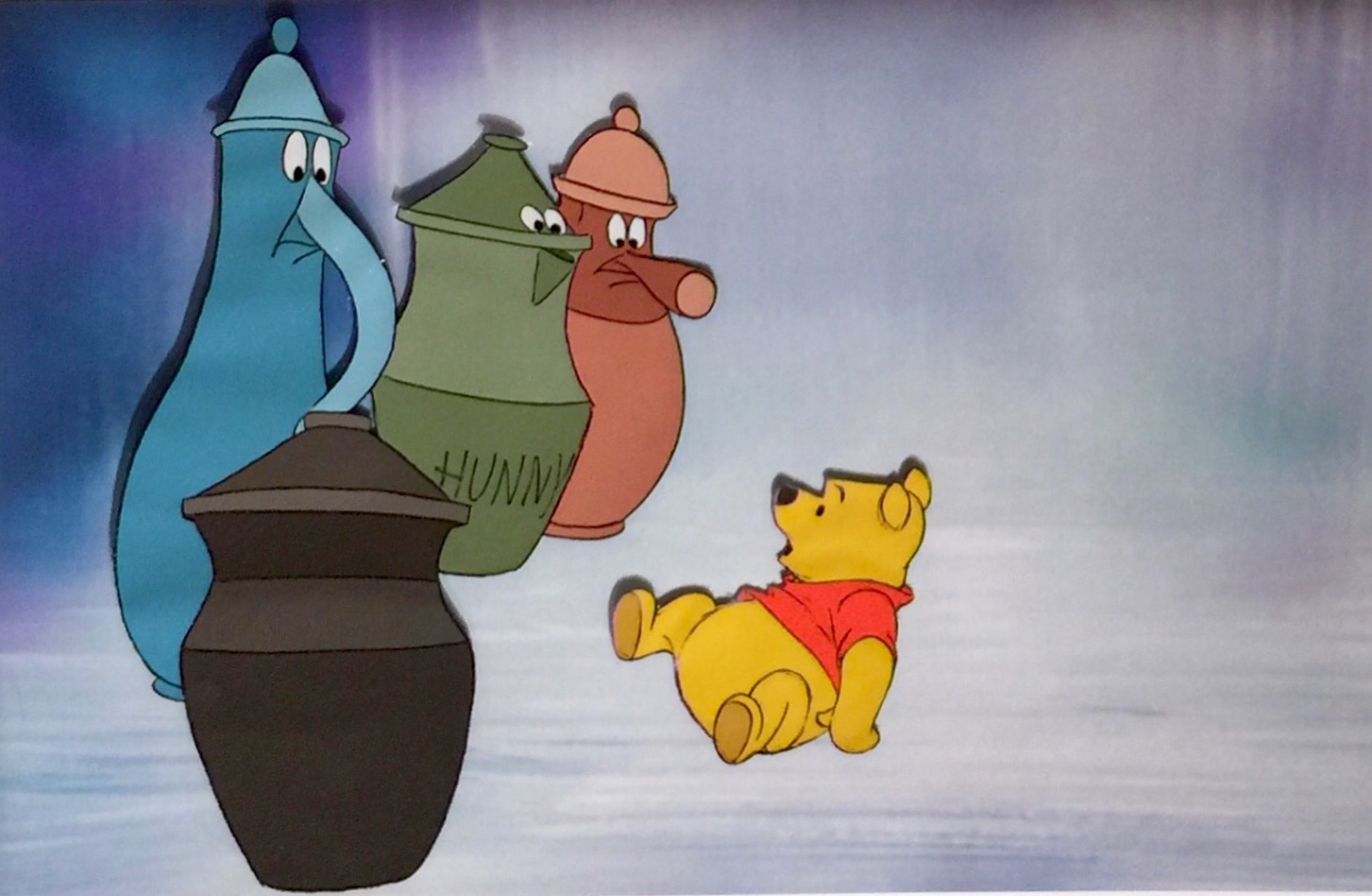Animation Collection: Original Production Animation Cels of Winnie The ...