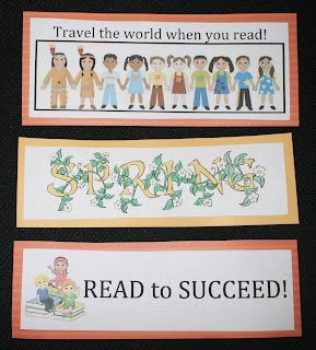 Classroom Freebies Too: PK-2: Spring Bookmarks
