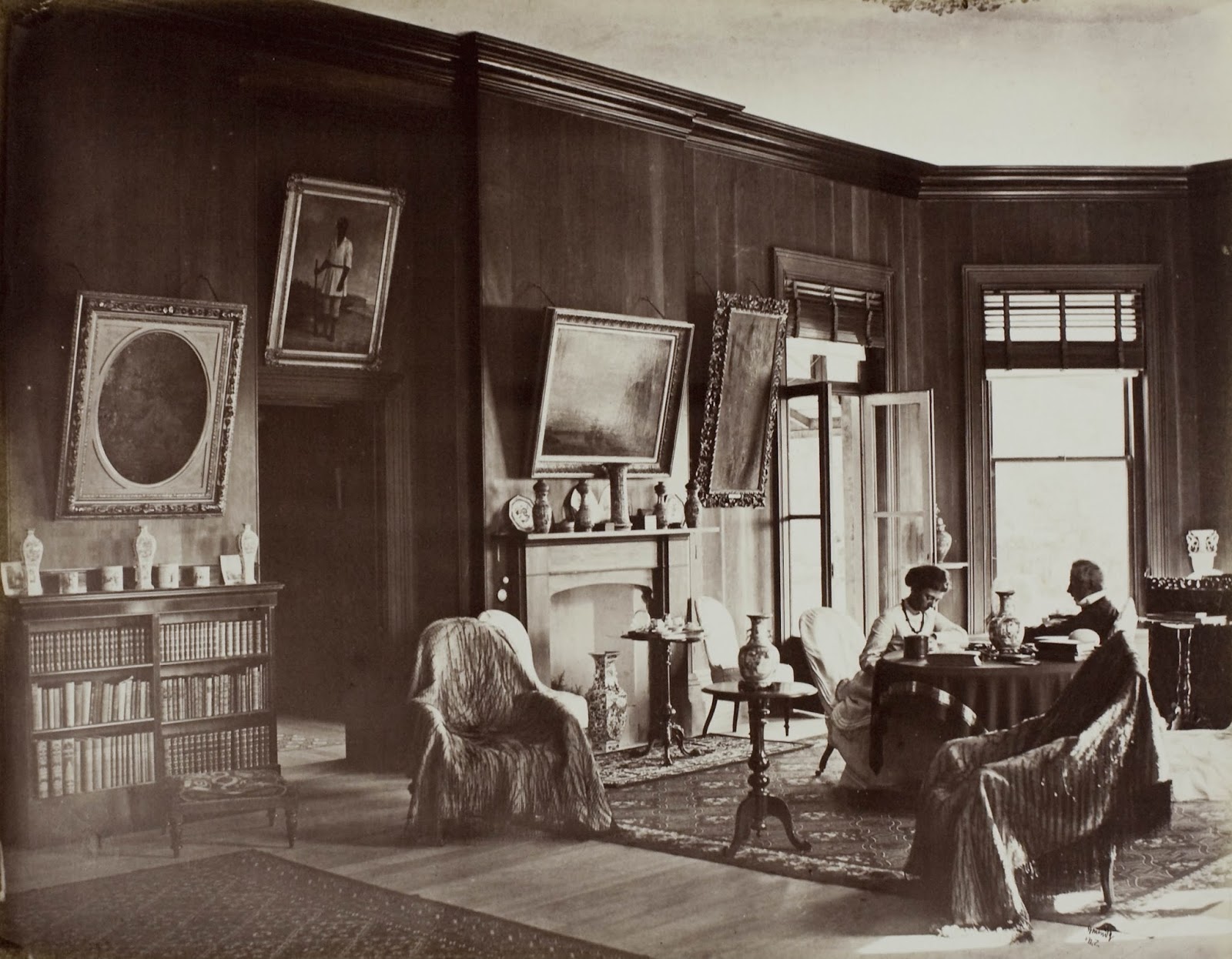 A New Zealand design history blog: George Grey's drawing room