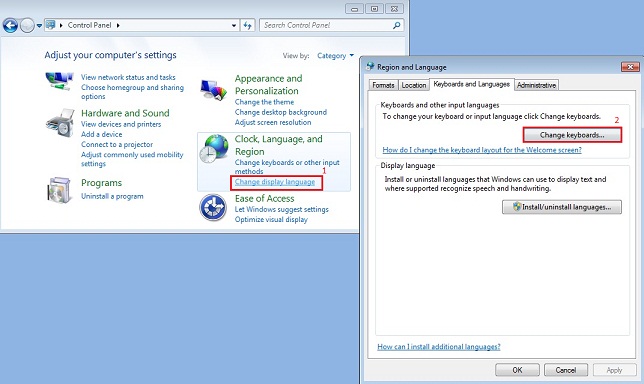 Setarea tastaturii în limba română (Windows)