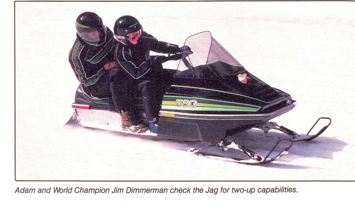 CLASSIC SNOWMOBILES OF THE PAST: 1985 ARCTIC CAT JAG