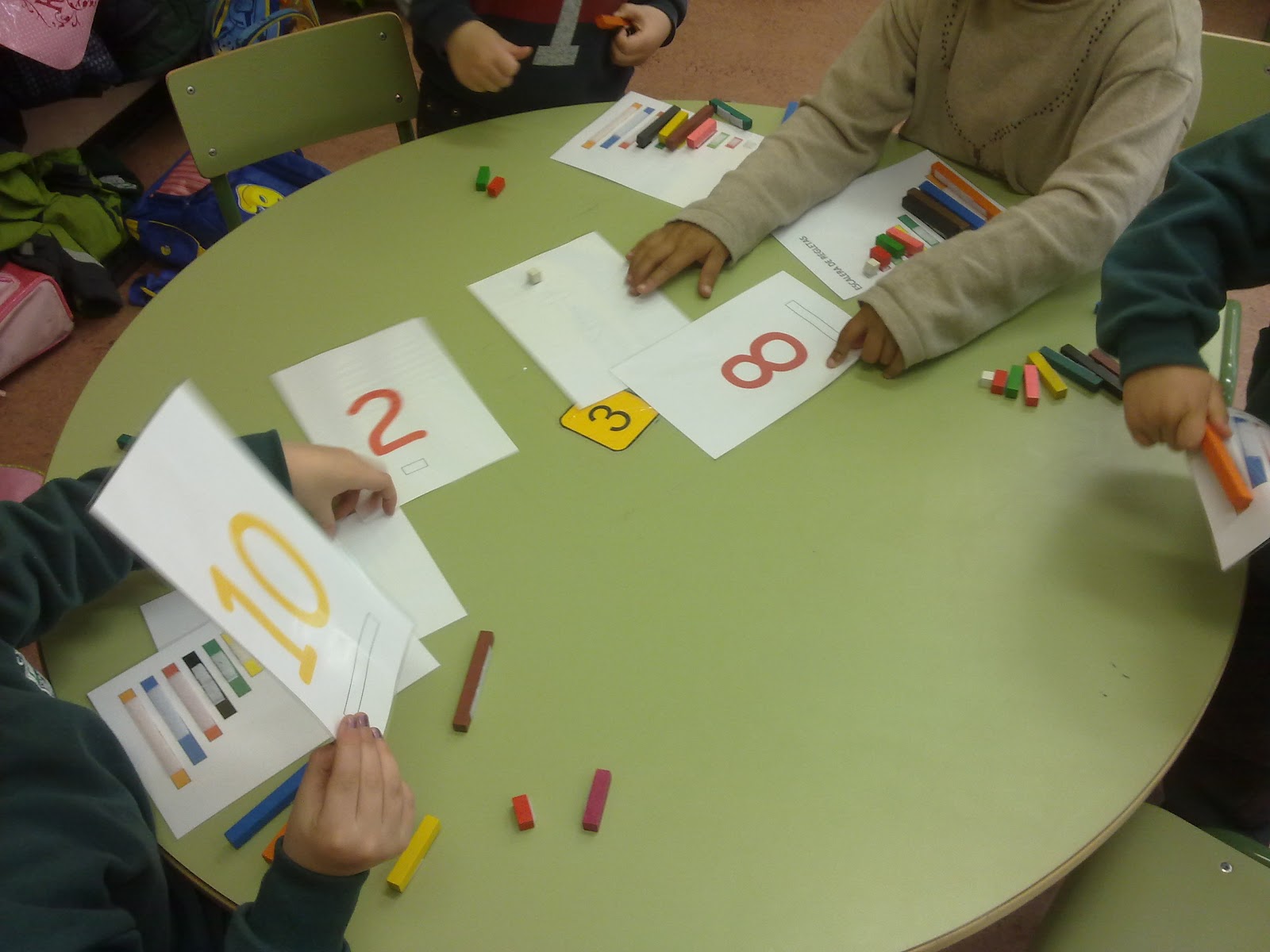 Mi aula de Infantil: Matemáticas en color
