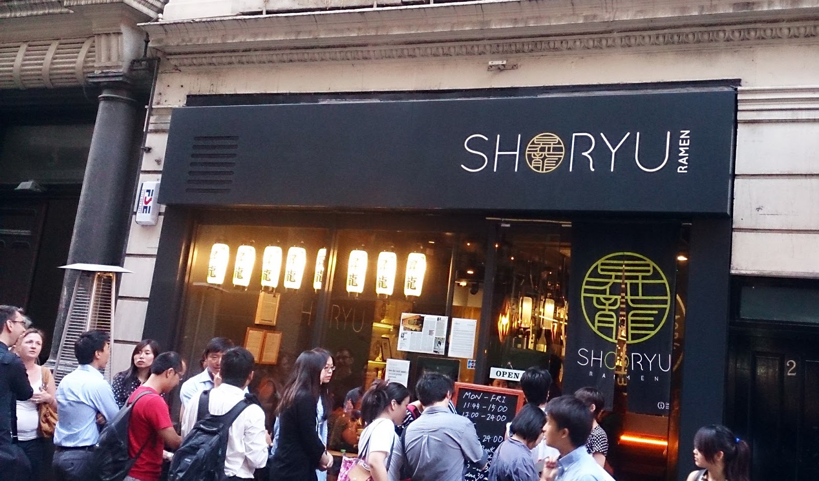 Food and Drinks Noob: Shoryu Soho
