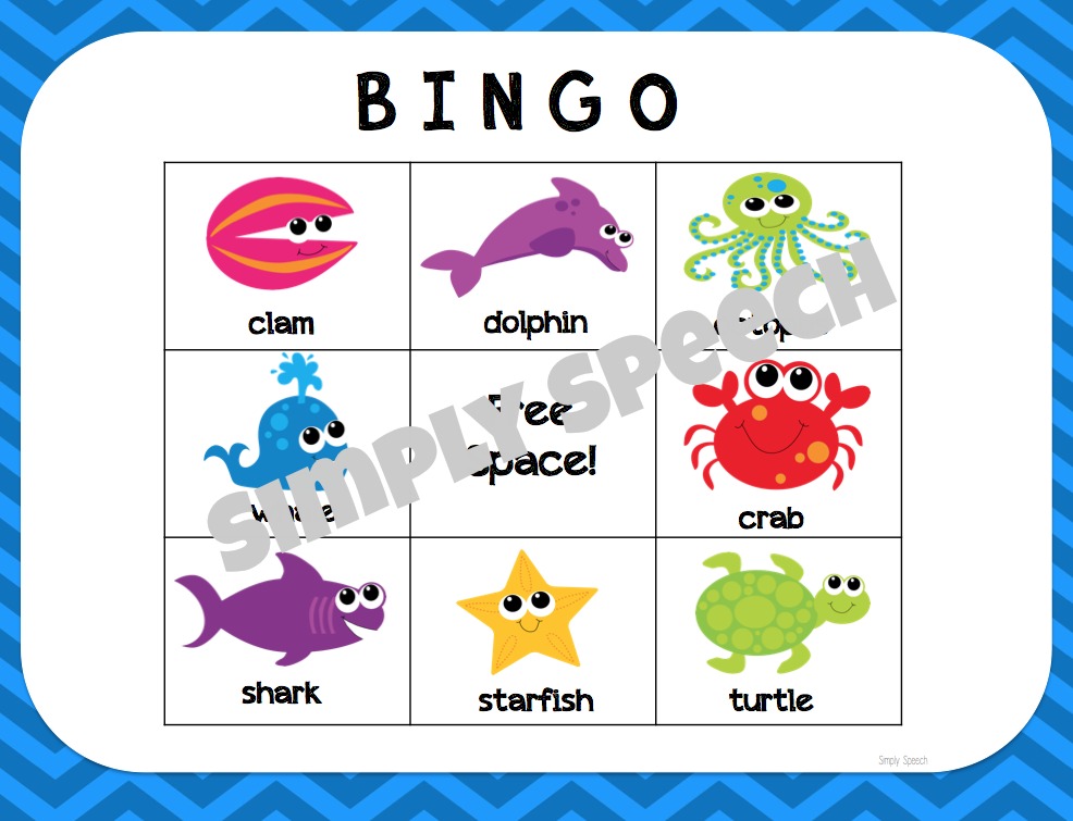 Under The Sea: A Thematic Unit {Giveaway!} | Simply Speech