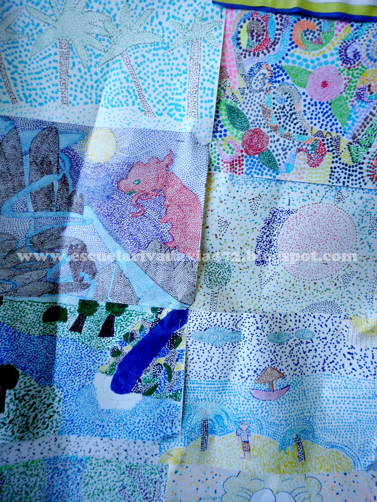 .: ARTE: PUNTILLISMO‏