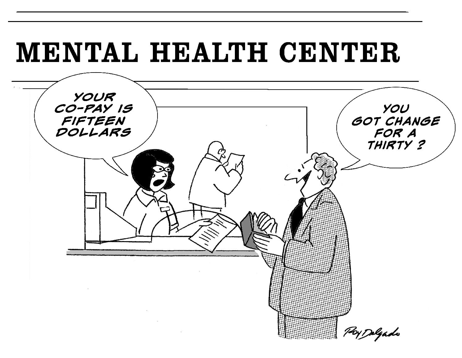 Plum Loco - Roy Delgado: cartoon of the day - Mental Health Cartoon