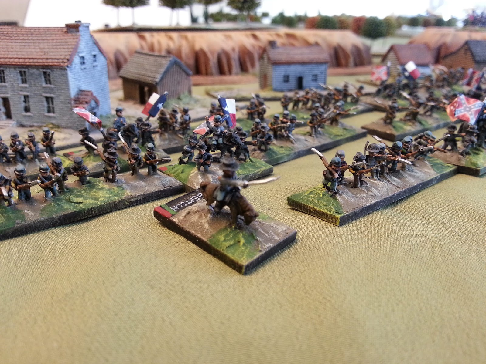 Yarkshire Gamer: 6mm Adler ACW - Confederate Infantry - From Box to Table
