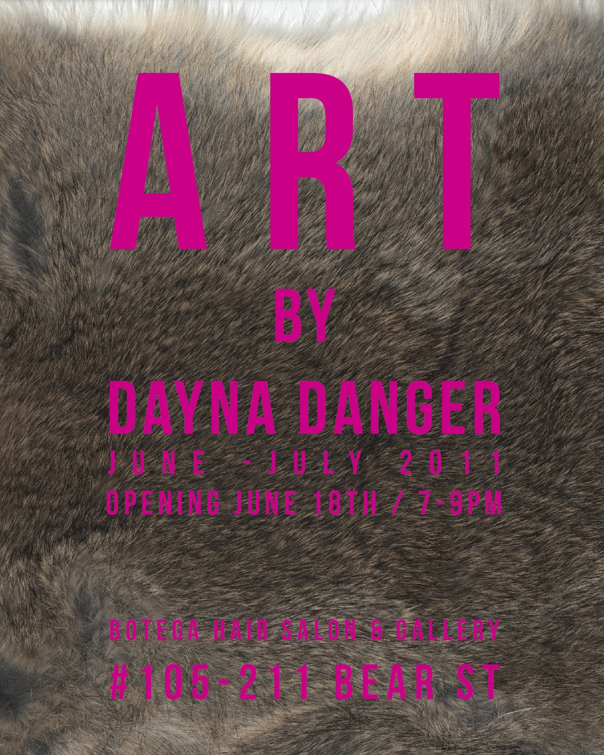 sarah fuller photography: Dayna Danger opening at Botega Salon and ...