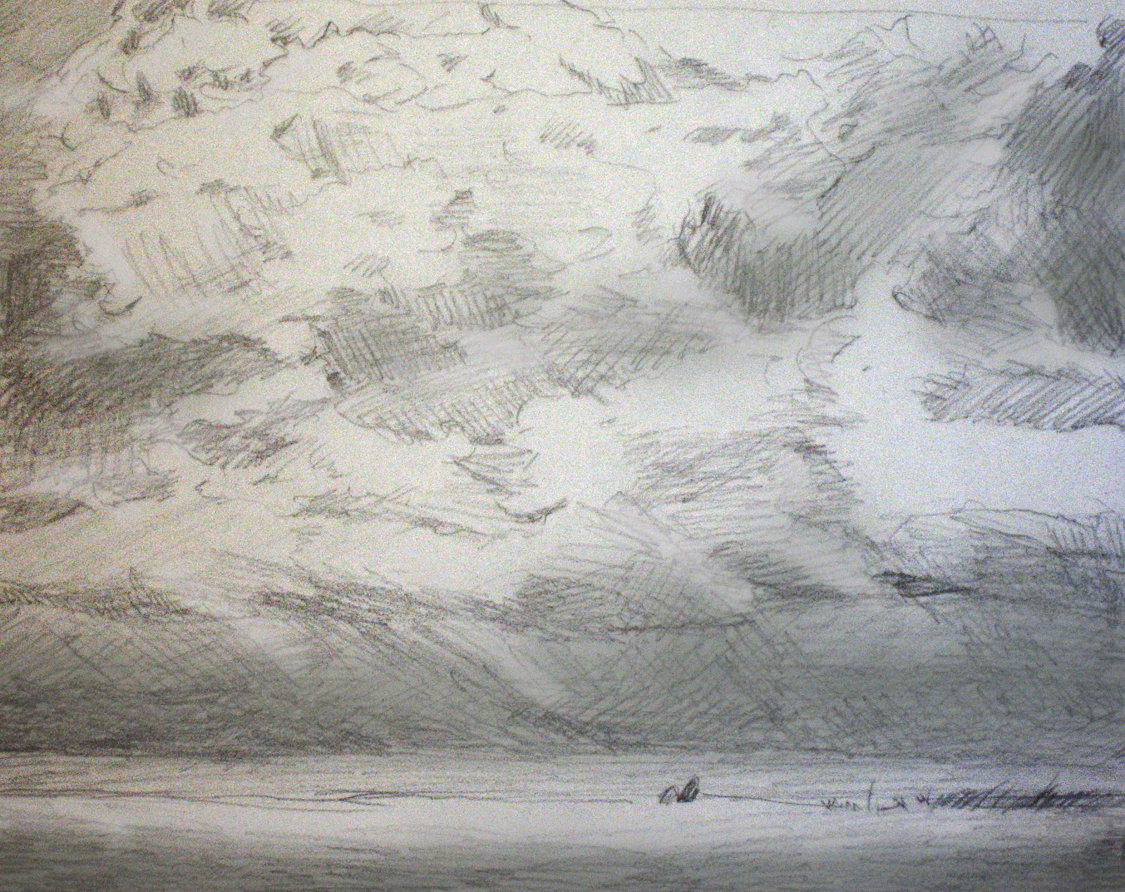Katherine Kean Fine Art: Two Drawings From Cape Cod