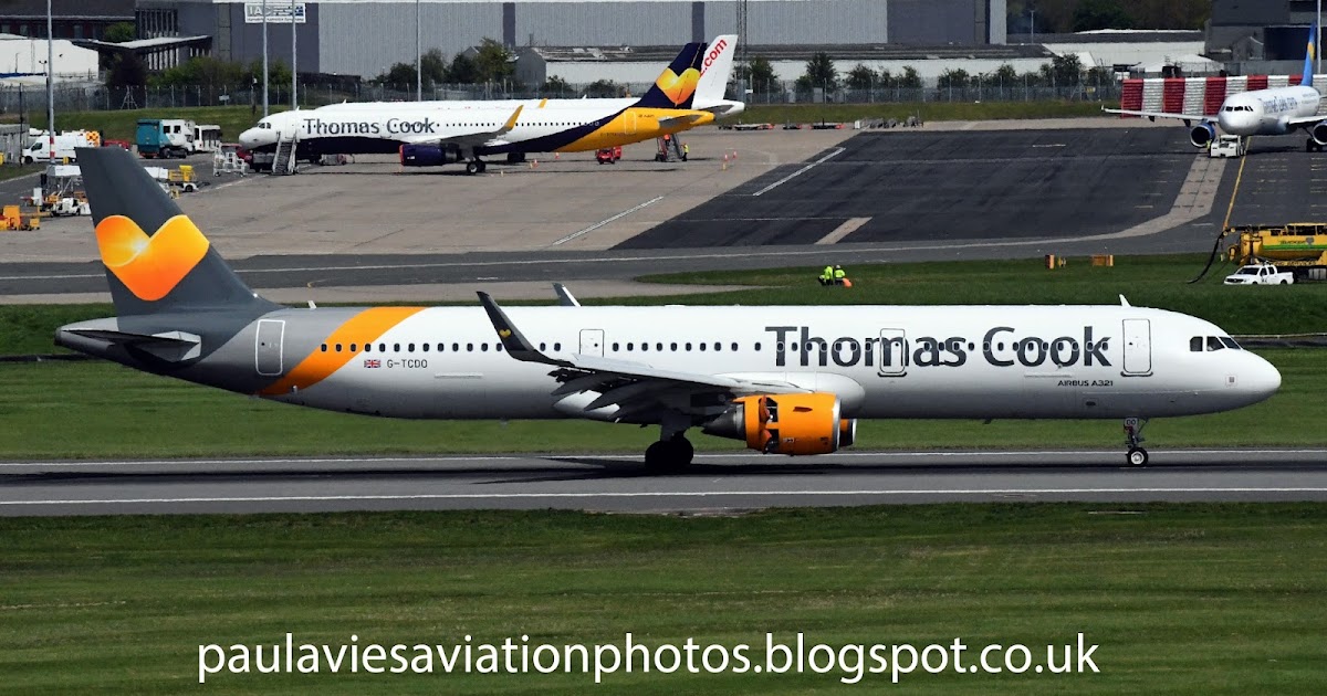 PDAviation: Birmingham (EGBB/BHX) 3rd May Thomas Cook Airbus A321 G-TCDO