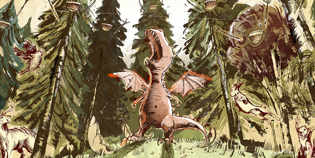 Review: Gork, the Teenage Dragon by Gabe Hudson