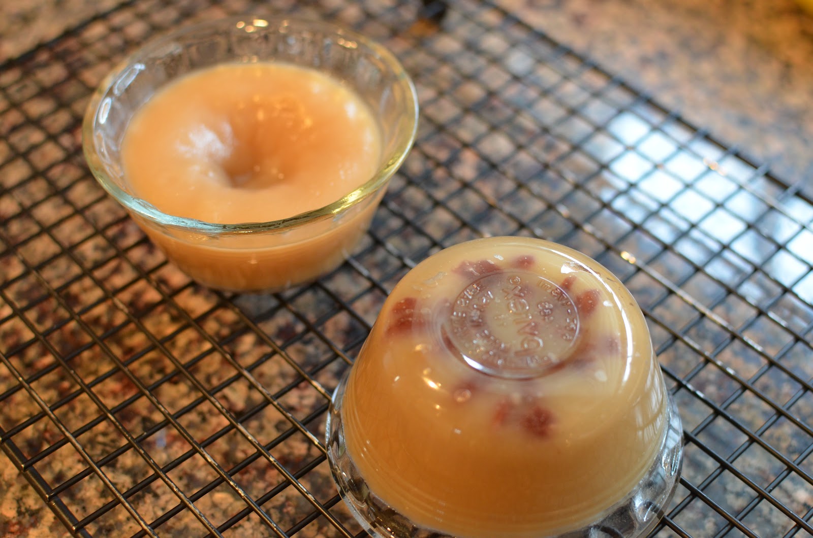 Playing with Flour: A childhood favorite of mine - red bean pudding cakes