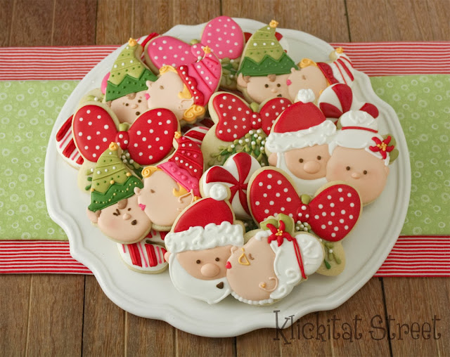 Kissy Elves Christmas Cookie Tutorial