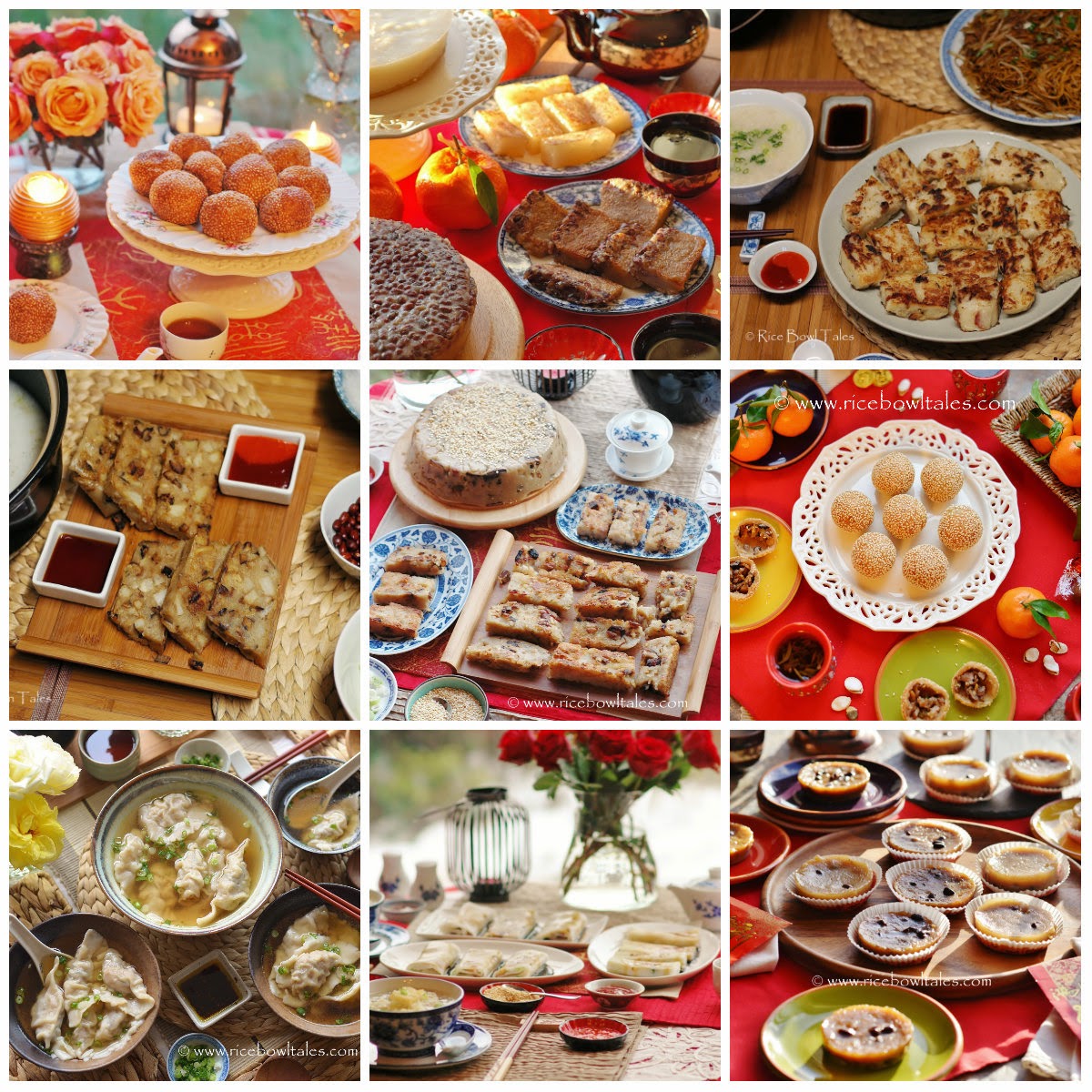 Rice Bowl Tales: 各款傳統賀年煎堆糕點 Traditional Chinese New Year Celebratory Food