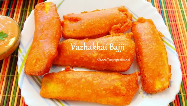 Vazhakkai Bajji | How to make Bajji - Easy Video Recipe