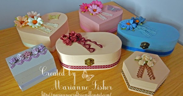 Marianne's Craftroom: Pretty boxes