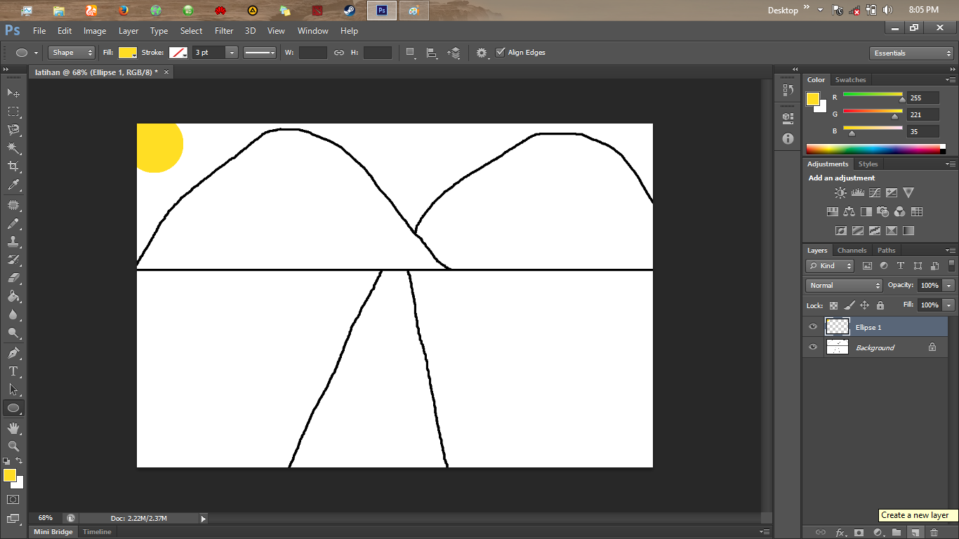 Mengenal Gambar Raster dan Photoshop