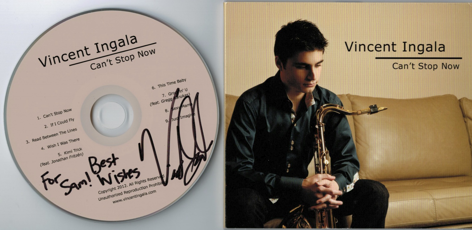 Vincent Ingala Strikes Again on "Can't Stop Now"